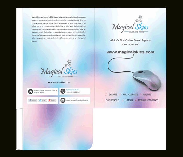 Folder Designing and Printing Services Company in Delhi, Company Folder ...