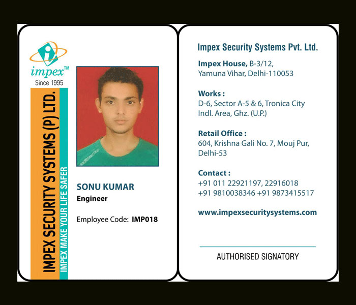 Identity Cards Design and Printing Services Company in Delhi, ID Card ...